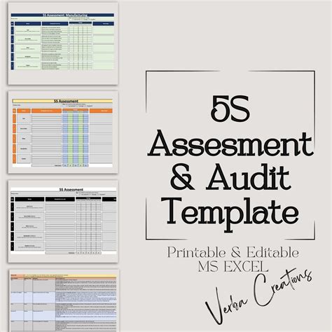 5s Audit Template