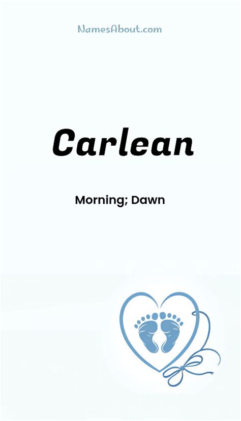 Carlean Name Meaning And Origins Nicknames Sibling Ideas