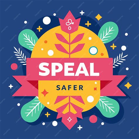Speak Safer Promoting Safety And Wellbeing Premium Ai Generated Vector