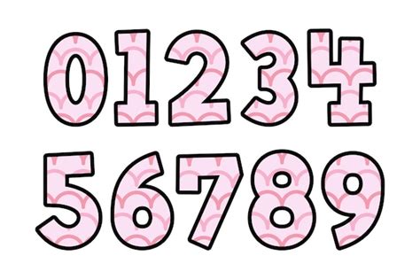 Premium Vector Versatile Collection Of Magic Wave Numbers For Various