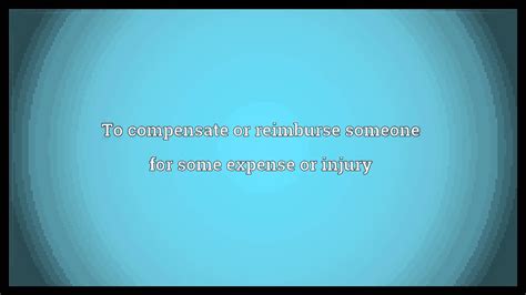 Indemnify Meaning Youtube