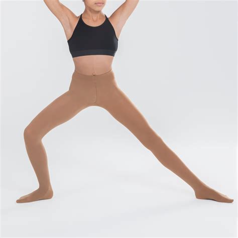Girls Ballet Tights Brown Starever Decathlon