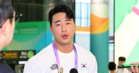 포토 정우영 야구대표팀과 잘 준비하겠습니다