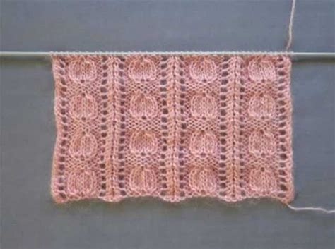 A Unique Knitting Pattern Teardrop Design
