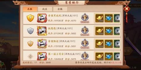 少年三国志2王者竞技pvp排名段位奖励一览 下载之家