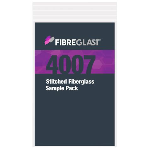 Fibre Glast Stitched Fiberglass Sample Pack Touch And See Differences