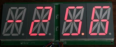 7セグled表示 その9 4文字 Ht16k33③ Arduinoクックブック