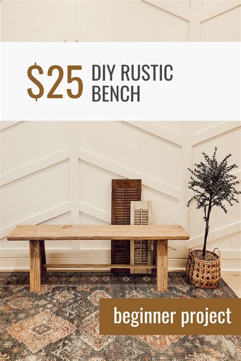 Diy Herringbone Bench Artofit