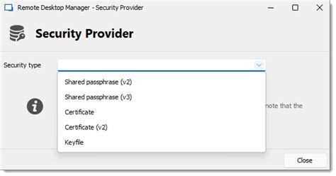 Security Providers Best Practices Devolutions Documentation
