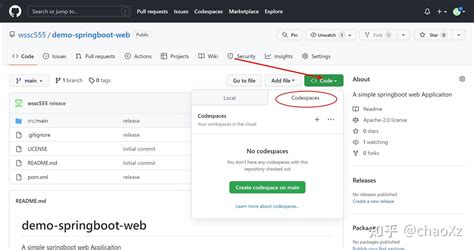 Github在线代码编辑器（codespaces）使用并启动springboot项目 知乎
