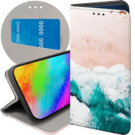 ETUI Z KLAPKĄ DO ALCATEL 1S 2021 3L 2021 WZORY NATURA PRZYRODA