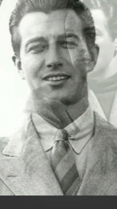 Classic Movie Star Robert Taylor 옆모습이 너무나 잘 생긴 1940년대 고전 미남배우 로버트 테일러