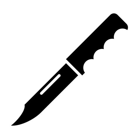 Knife Icon Style 21191439 Vector Art At Vecteezy
