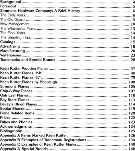 Keen Kutter Planes The Simmons Hardware Company By Alvin Sellens