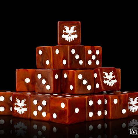 Oxidized Rust Baron Of Dice Shop Resin Dice