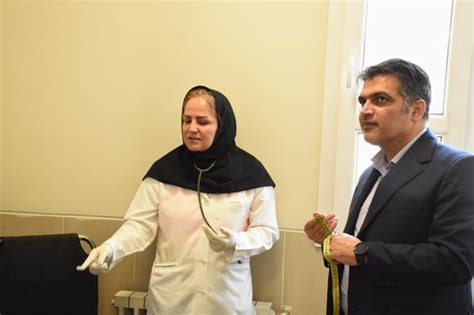 بازدید دکتر مصطفی امینی، مدیر شبکه بهداشت و درمان شهرستان ری از مرکز خدمات جامع سلامت صالح آباد