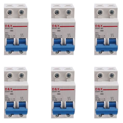2p 63a Dc400v Mcb Солнечная энергия Фотоэлектрический Pv