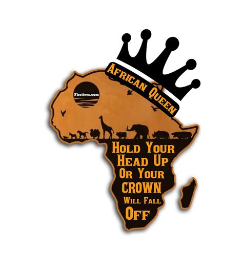 African Queen Digital Art By Firsttees Motivational Artwork