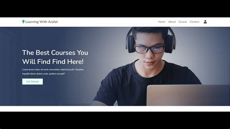 A Responsive Multipage Education Website Design Html Css