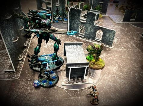 Super Fun Game Eldar Wraith Host Vs Astra Militarum Rwarhammer40k