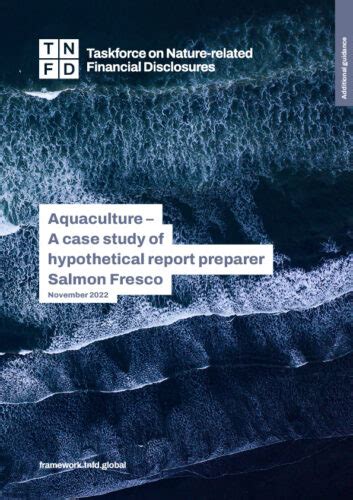 Aquaculture Case Study Tnfd