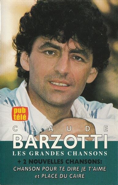 Claude Barzotti Les Grandes Chansons Cassette Discogs