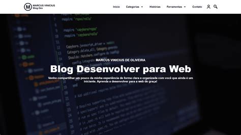 Categoria Front End Web Blog Desenvolver Para Web