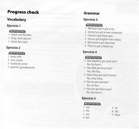 English Lope De Vega Progress Check Unit 1
