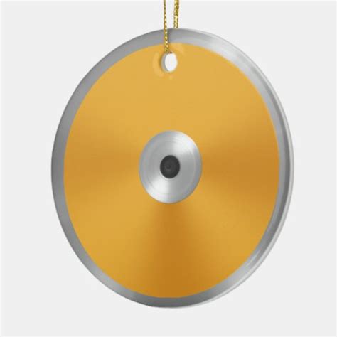 Discus Implement Ceramic Ornament Zazzle