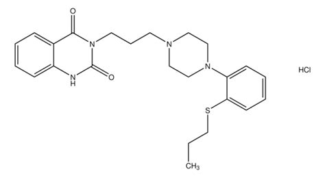 Propylsulfanyl Phenyl Piperazinyl Propyl H H Quinazolinedione