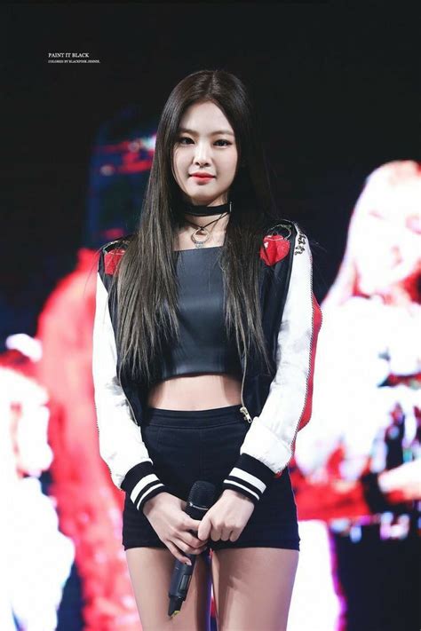 Pin By K Pop Idols On Blackpinkjennie 제니 Blackpink Fashion Blackpink Jennie Concert Outfit