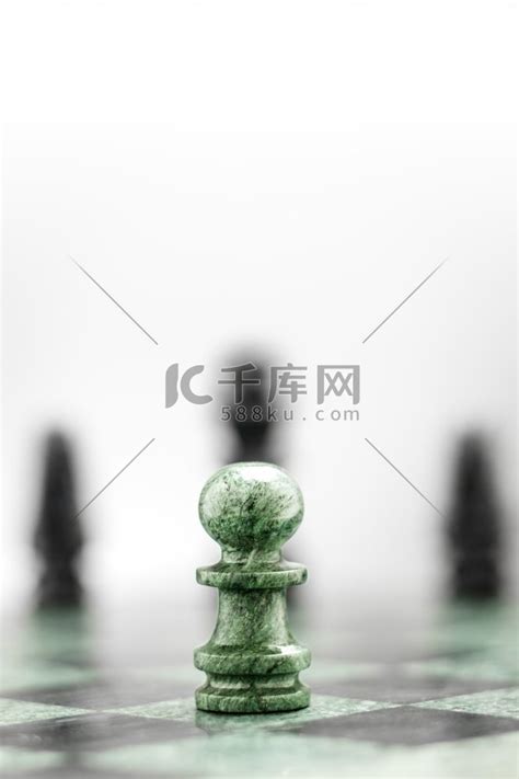 形状前的棋子上的棋子。高清摄影大图 千库网