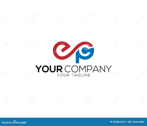 Creative Letter Ecp And Epc Logo Icon Design Stock Vector Illustration Of Business Logotype