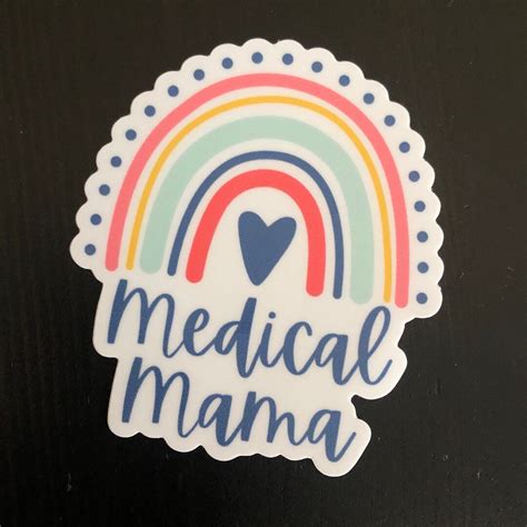 Medical Mama Sticker Medically Complex Medically Fragile Feeding Tube