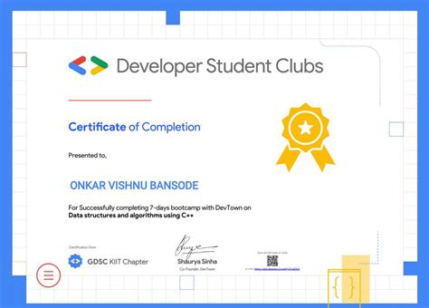 onkar bansode on linkedin datastructures algorithms devtown gdsc