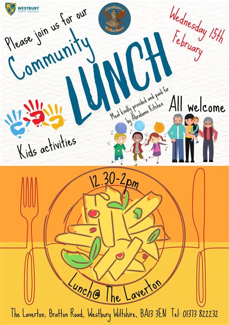 Westbury Town Council On Twitter Abrahams Kitchen Community Lunch