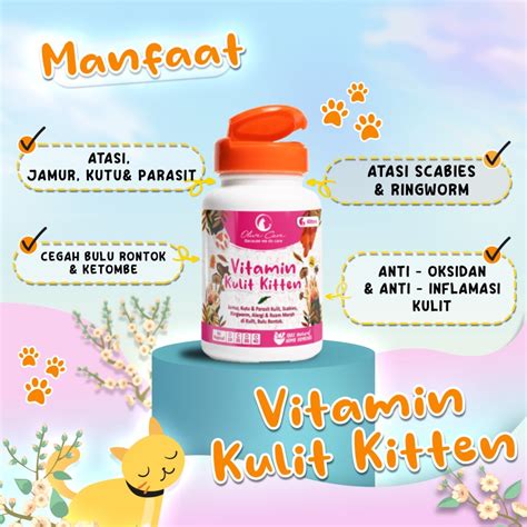 Jual Olive Care Vitamin Kulit Kitten Anak Kucing Jamuran Obat Jamur