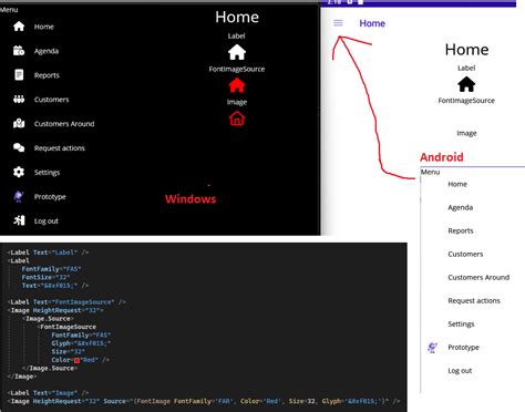 Fontimagesource Displays Small Box Instead Of Requested Font Icon