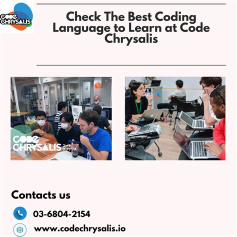 Check The Best Coding Language To Learn At Code Chrysalis Learning