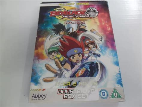 Dvd Boxset Beyblade Metal Fusion Volume 1 2 £295 Picclick Uk
