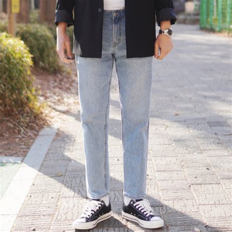 남자 청바지 코디 탑텐 테이퍼드핏 베러데님 이뽀요 네이버 블로그