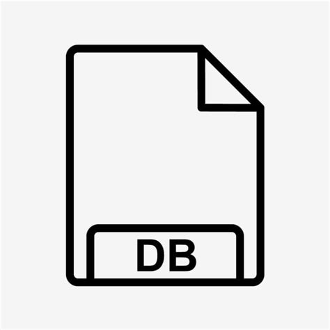 db vector design images vector db icon db icons file format png image for free download