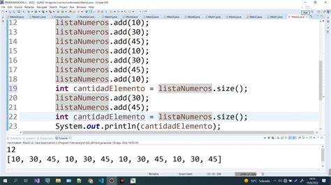 Arraylist En Java Crear Una Lista Usar Metodo Add Insertar Size Get Formas De Mostrar Una Lista