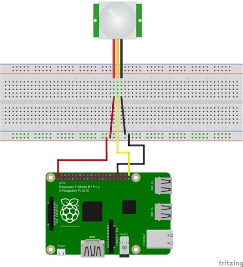 【raspberry pi】【電子工作】pirモーションセンサ（人感センサ）の確認 技術メモ