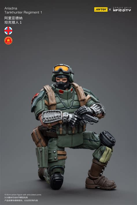 JoyToy Infinity Corvus Belli Ariadna Set Of Joytoy Figure