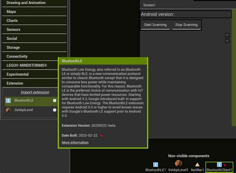 Beta Version Of BLE Extension For Android 12 Permission Changes News Announcements MIT App