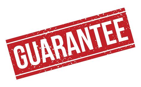 Guarantee Rubber Stamp Red Guarantee Rubber Grunge Stamp Seal Vector