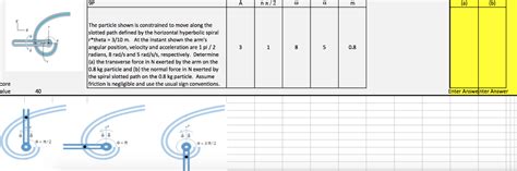 solved 9p n t 2 l the particle shown is constrained to move
