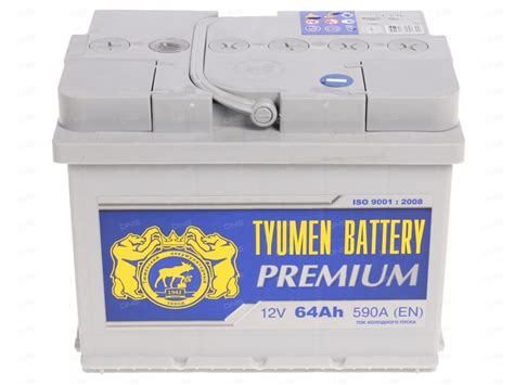 TYUMEN BATTERY «PREMIUM» 6СТ-64L — Subaru Forester (SJ), 2 л, 2018 года ...