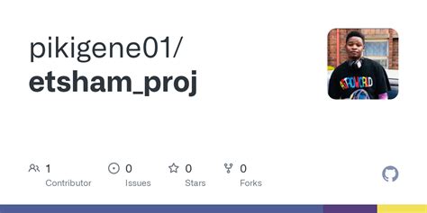 Github Pikigene Etsham Proj